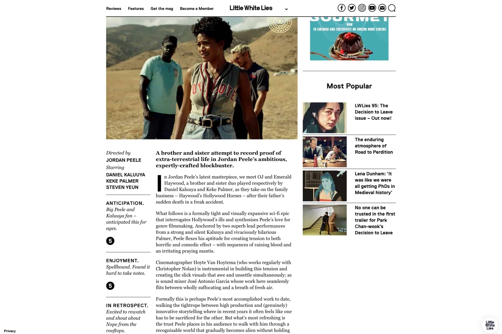 Website shake-up for leading independent voice in film - Atomic Smash