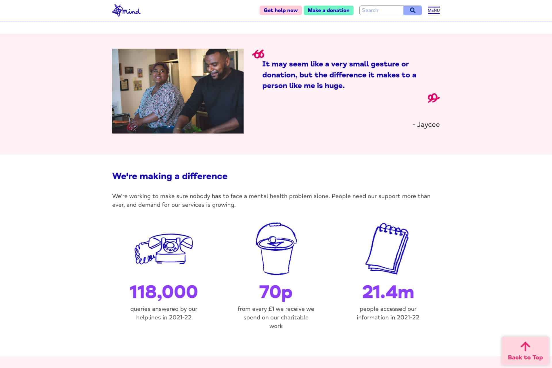 Charity donation pages we love (and why) - Atomic Smash